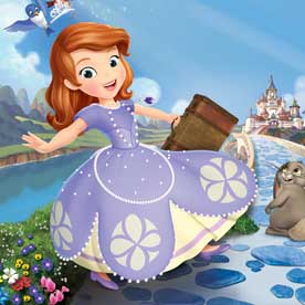 Noul serial Sofia Intai la Disney Junior